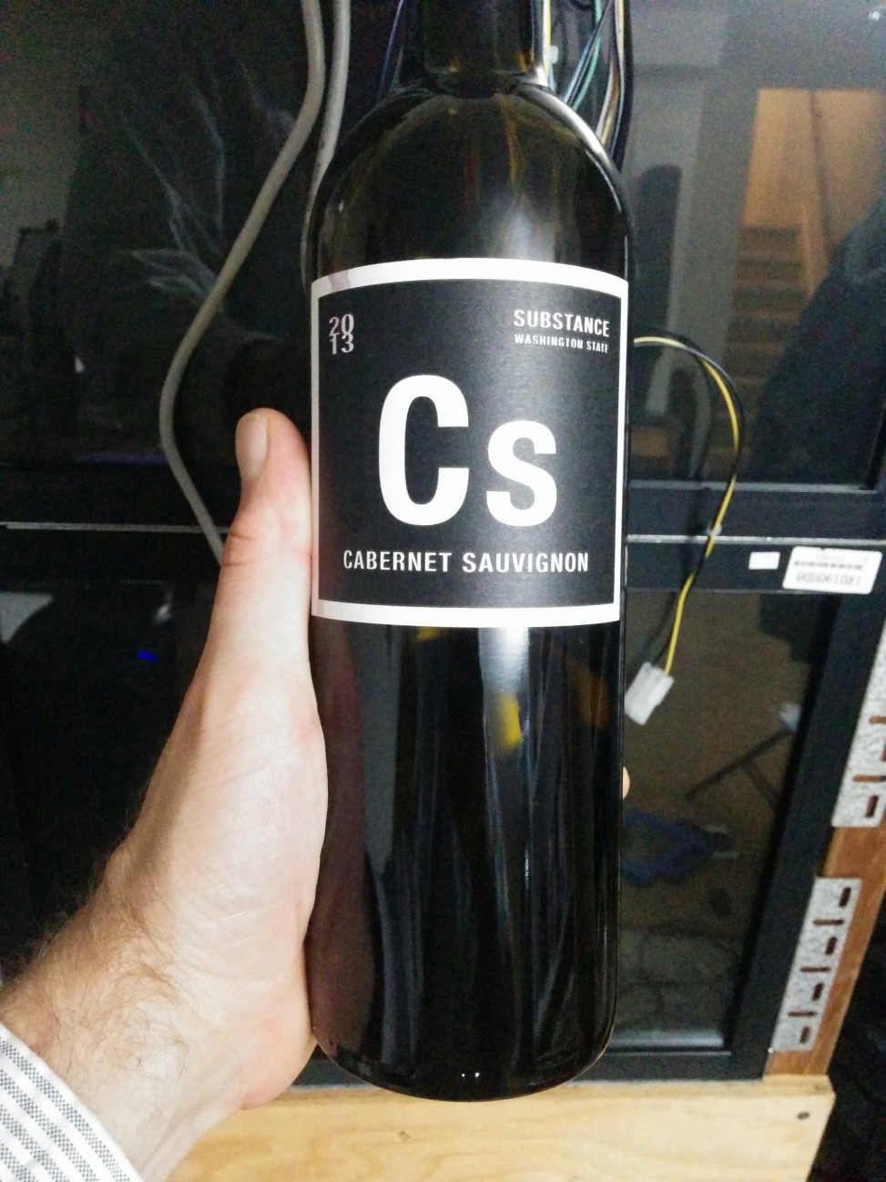 Substance Cs Cabernet Sauvignon – 2013 – Jeff's Wine Ratings