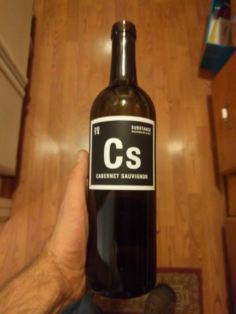 Substance Cs Cabernet Sauvignon – 2014 – Jeff's Wine Ratings